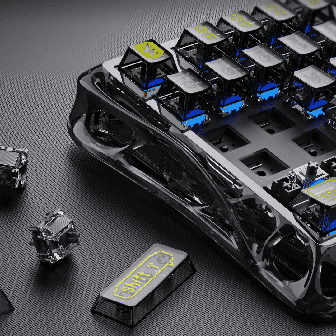 Mercury K1 Lite Transparent Black | Keyboards | Innovations | NZ ...