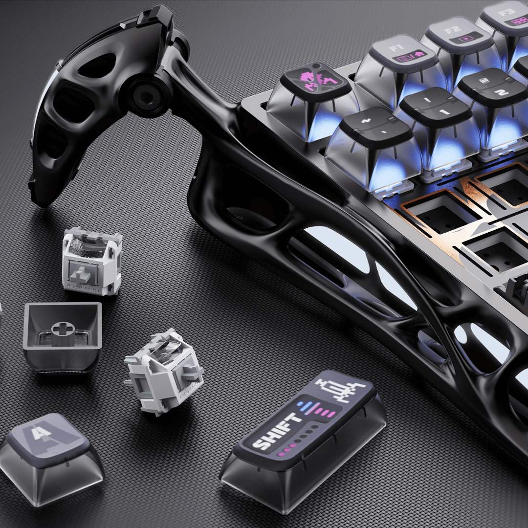 Mercury K1 Pro Cyberpunk | Keyboards | Innovations | NZ – School Of Ancient
