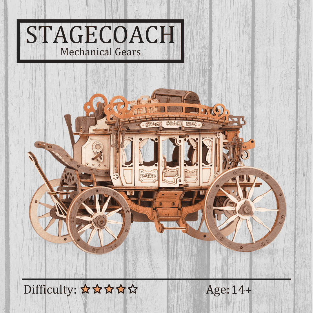 Stage Coach | Land Vehicles | Mechanical Puzzles | NZ – School Of Ancient